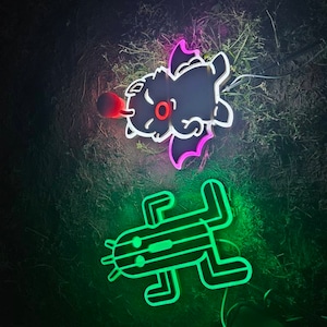 Bender Sign, Neon Like , LED, Bender Light Art , Bender Wall Decor ...