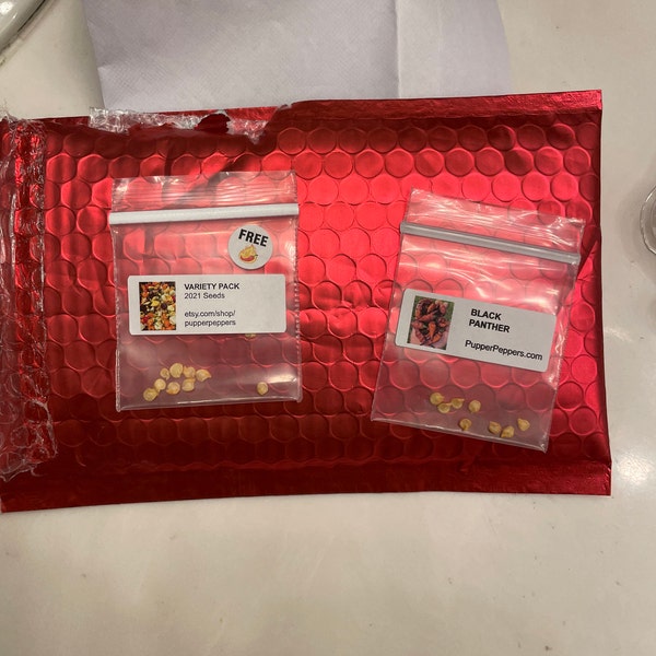 Black Panther Rare Pepper Seeds Premium Packet - Etsy