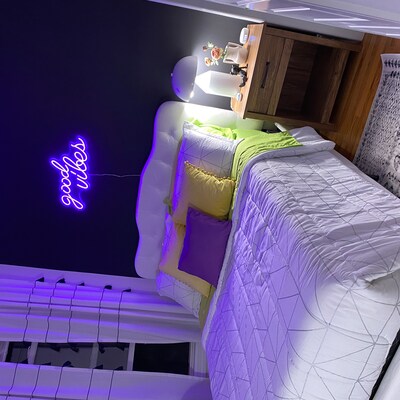 Middle Finger Neon Sign, Middle Finger Pattern Neon Light Sign, Led ...