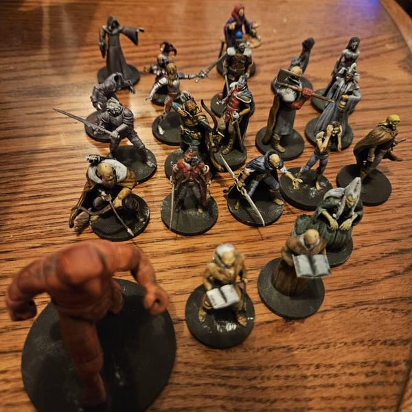 Custom 3D Printed BG3 Baldur's Gate 3 (III) Karlach Miniature/statue (v ...