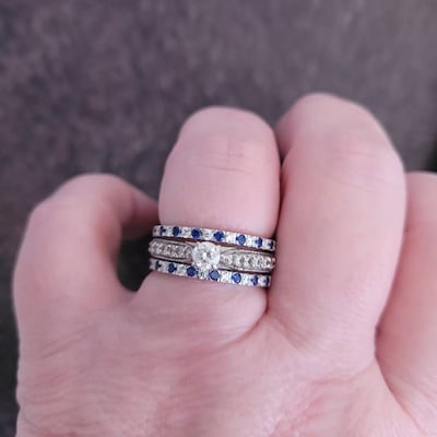 Custom Name Men's Ring, Ice Out Moissanite Diamond Ring, Personalized ...