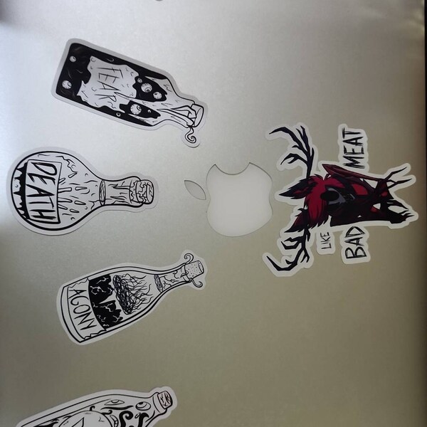 Hazbin Hotel Vox TV Demon Sticker Buttons 58 Mm Fanart - Etsy