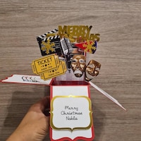 Theatre Drama Acting Themed Card in a Box/3d Card - Etsy UK