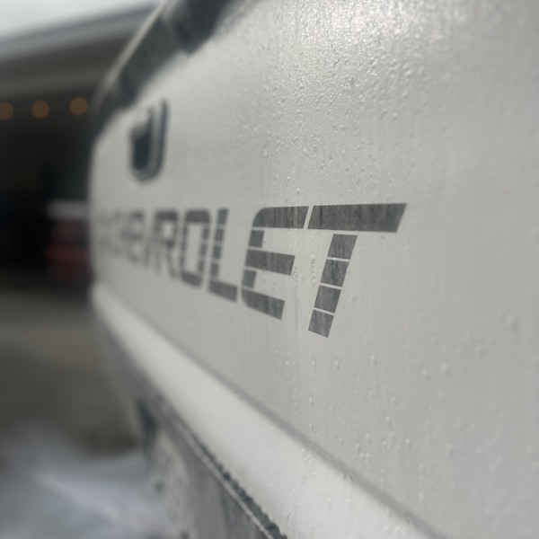 Chevrolet Tailgate Decal - Etsy