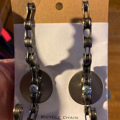 Bicycle Chain Wall or Coat Hooks 2 Pack - Etsy
