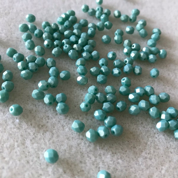Ilos®par Puca® Beads 5x5mm Opaque Blue Ceramic Look 03000/14464 5/10/20 ...