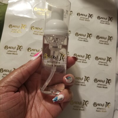 Custom GOLD Sticker Text Here GOLD FOIL, Clear Gloss Custom Gold Text ...