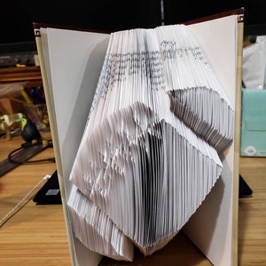 Measure Mark Cut Fold Carousel Book Folding Art Pattern - Etsy