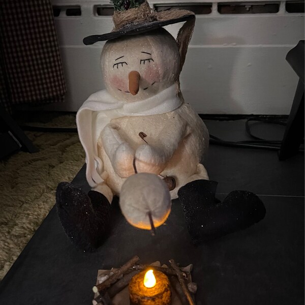 Primitive Easter Chick Bucket/farmhouse/spring/vintage Style/paper ...