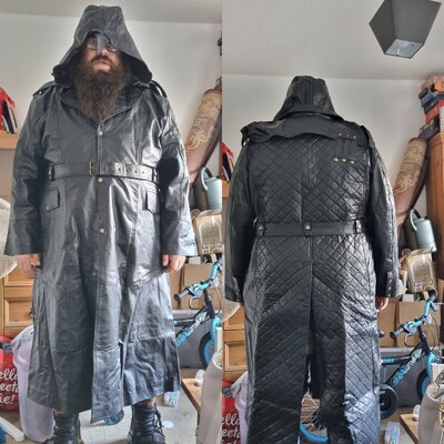 Mens Leather Bar Vest Genuine Cow Leather Steampunk Vest Handmade ...