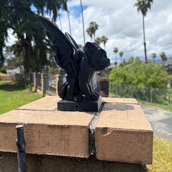 The Pondering Gargoyle Mailbox Post Cap - Etsy