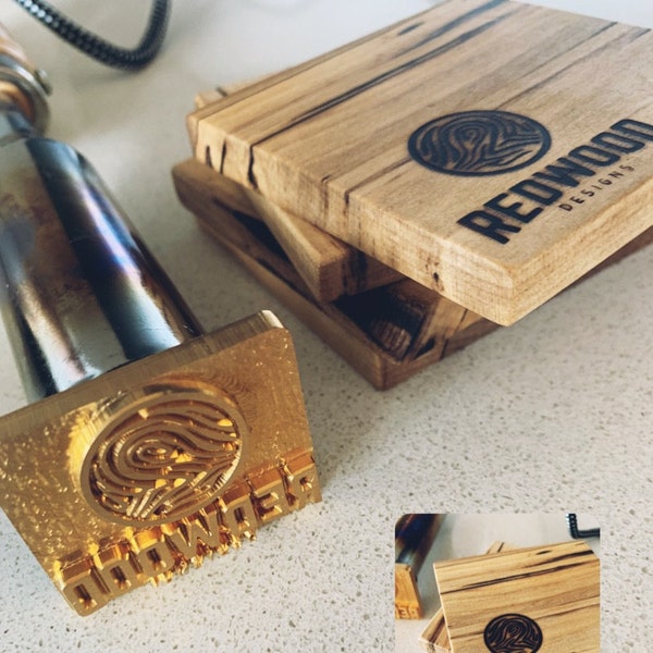 150w -300W Electric Power Iron - Wooden or Leather Copper Logo Stamp ...