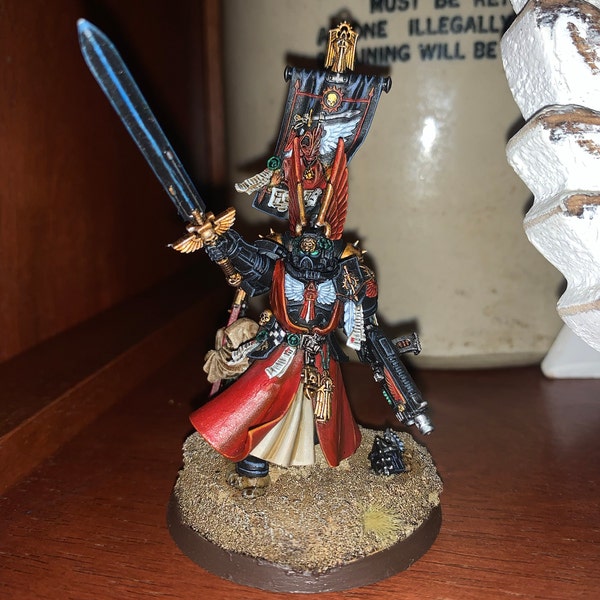 Belial, Painted in the Risen Color Scheme of Dark Angels. - Etsy