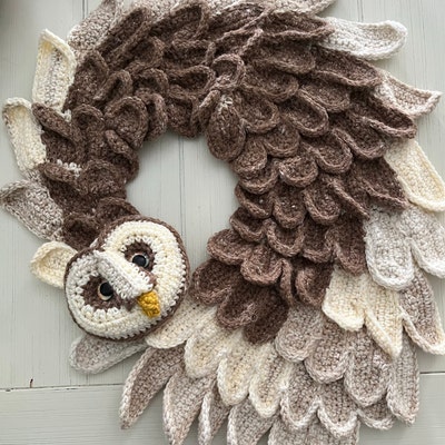 Gehäkelte Eule, PDF Anleitung, Feder Schal, Amigurumi Vogel Schal - Etsy.de