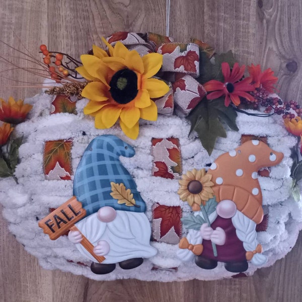 Festive Spring Easter Door Wreath With Colorful Eggs, Flowers & Bunny ...