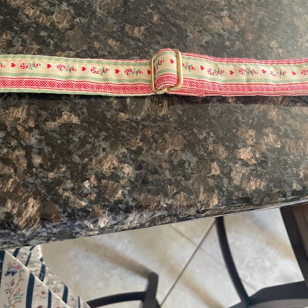 Christmas Candy Cane Dog or Cat Collar & Leash W/ Metal Buckle or ...