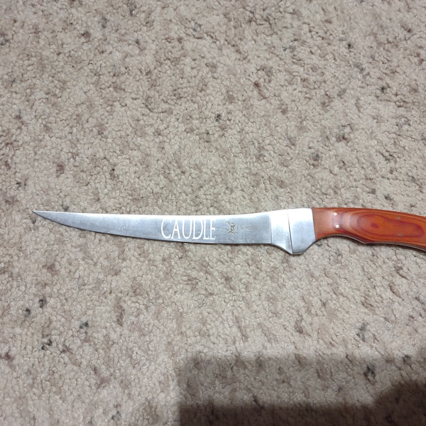 Personalized Fillet Knife, Engraved Fillet Knife, Customized Fillet ...