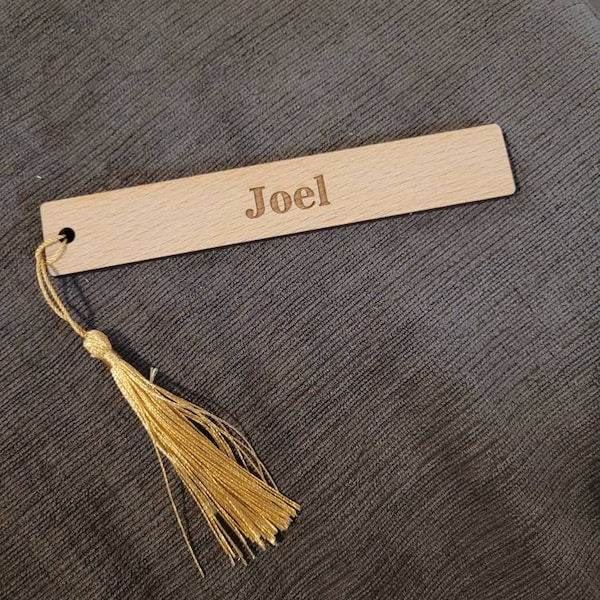 Wedding Favors - Personalized Bookmark Doubles up as Place Card ...