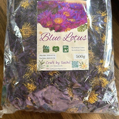 1000g Premium Organic Dried Blue Lotus Flowers Blue Tea Herbal Tea ...