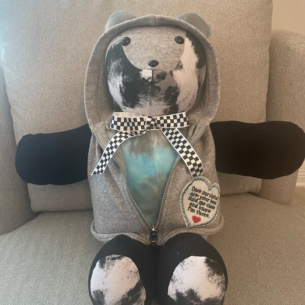 Memory Bear Poem Applique Embroidery Design - 1 Size - 4x4 Hoop ...