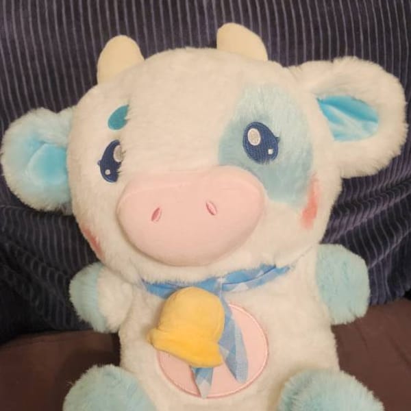 Bluebell the Blueberry Cow Plush Kawaii Gift for Kids Cottagecore - Etsy