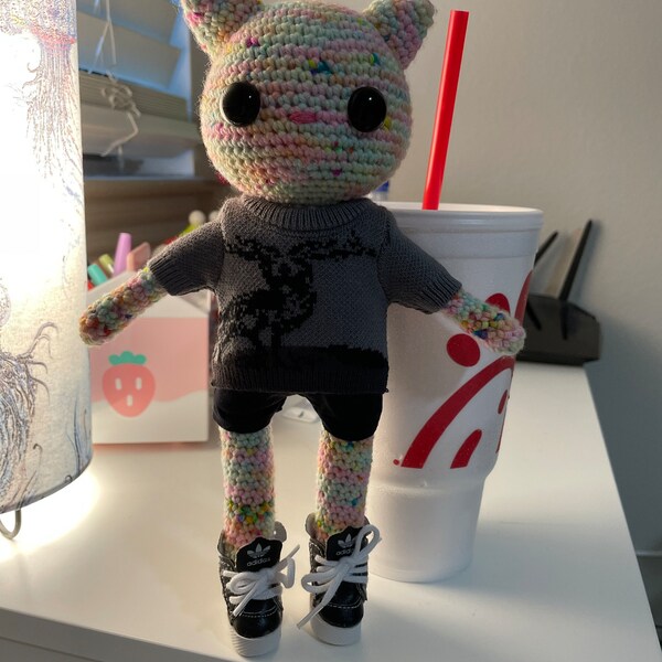 Silver Kitty // AMIGURUMI PDF PATTERN - Etsy