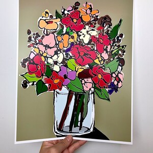 Large Unique Art Stickers, Sticker Set of 3, Original Design, Big Vinyl ...