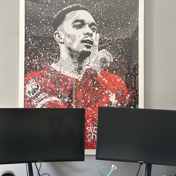 Thierry Henry Art - Hand Painted Art Prints - Poster - Gift - Etsy