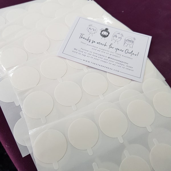 Self Adhesive Backing Stickers, Wax Seal Backing Stickers, Double Sided ...