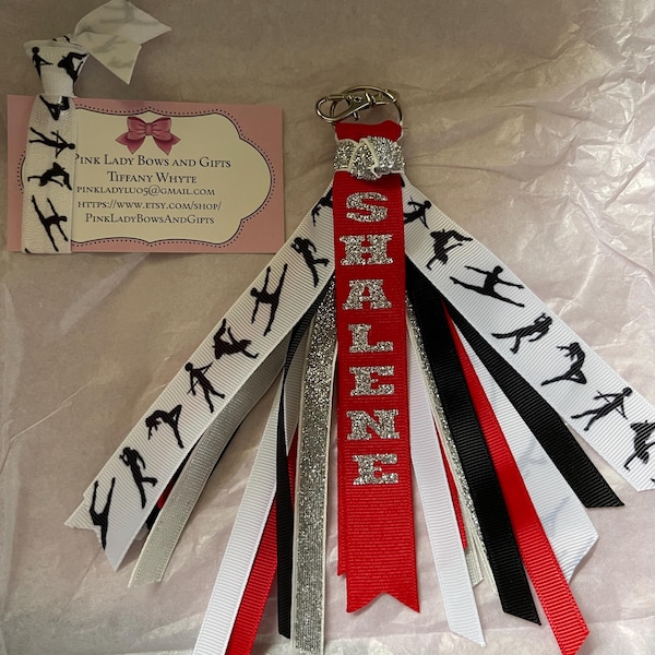 Personalized Dance Keychain, Dancer Keychain, Dance Gift, Dance Bag Tag ...