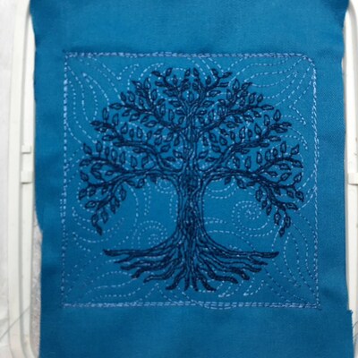 Tree of Life Pagan Machine Embroidery Design for 4x4 5x5 Hoop Sizes ...
