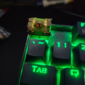 Tiger Head Ukiyoe Style White Tiger Artisan Keycap Key Cap for ...