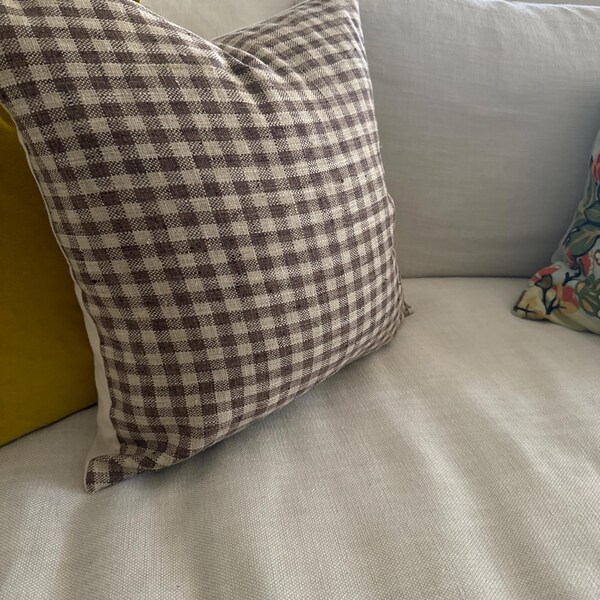 SOFA PILLOW COMBO Set of Five Designer Pillow Covers, Neutral Pillow ...
