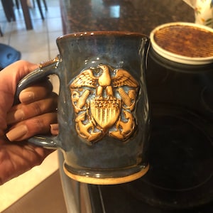 Navy Chief Mug PRE-ORDER CPO Mug Military Mug Handcrafted - Etsy