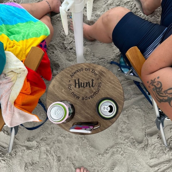 Portable Beer Table || Backyard Entertainment || Beach Camping ...