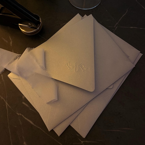 Monogram Embosser | 48 Designs | Custom Your Wedding Embosser | Napkin ...