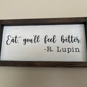 Eat, You’ll Feel Better Sign - Etsy