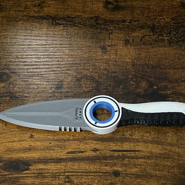 Subnautica Knife Prop – 3D Printed Survival Blade Replica – Gamer ...