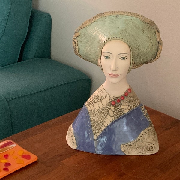 Female Bust Sculpture , Sculpture Art , Ceramic Bust Sculpture ...