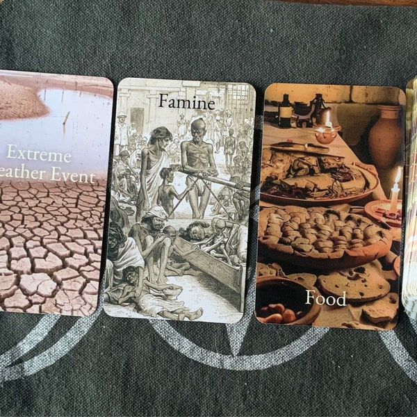 RED Oracle Deck - Etsy