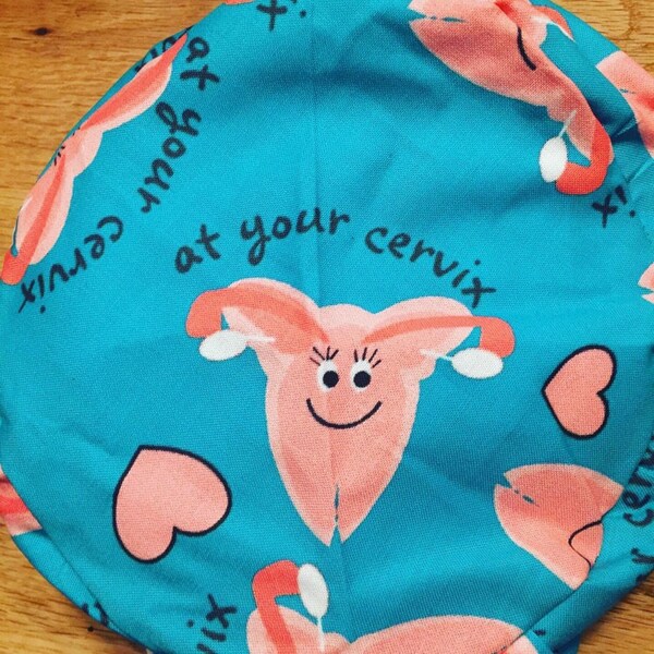 Cervix Uterus PICK Style Surgical SCRUB Hat Theatre Cap GYN Anatomy ...
