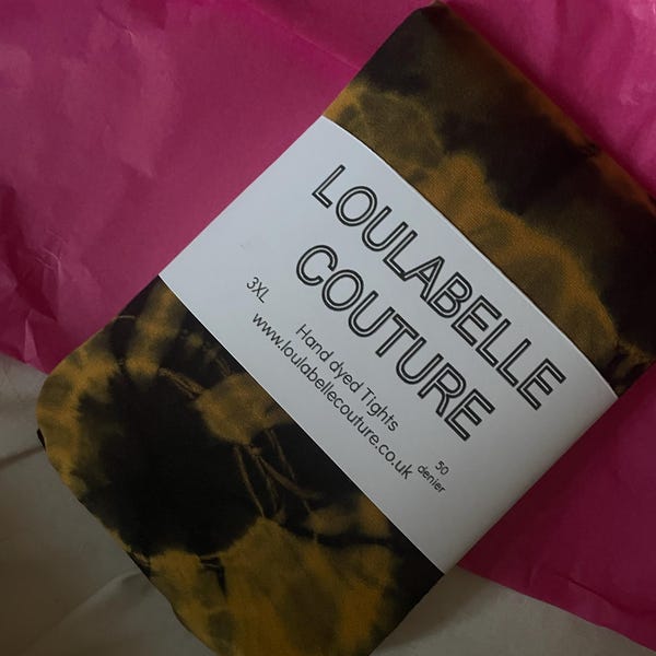 TIE DYE Tights - ASTRO Colourway - 50 Denier Dip Dye, Fun, Unique ...