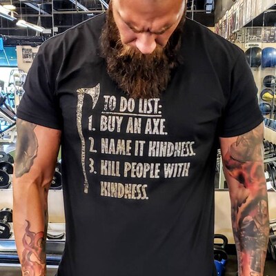 Viking Apparel Only Trust Back Heathen by Nature Next - Etsy