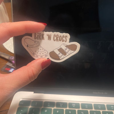 Beware of Crocs Sticker - Etsy