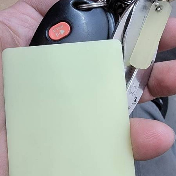 Glowdaddy Hyperglow GLOW CARDS Glow in the Dark Credit Card, Camping ...