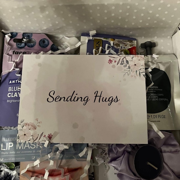 Pamper Gift Box for Her Teenage Tween Birthday Sleep Over Pamper Self ...