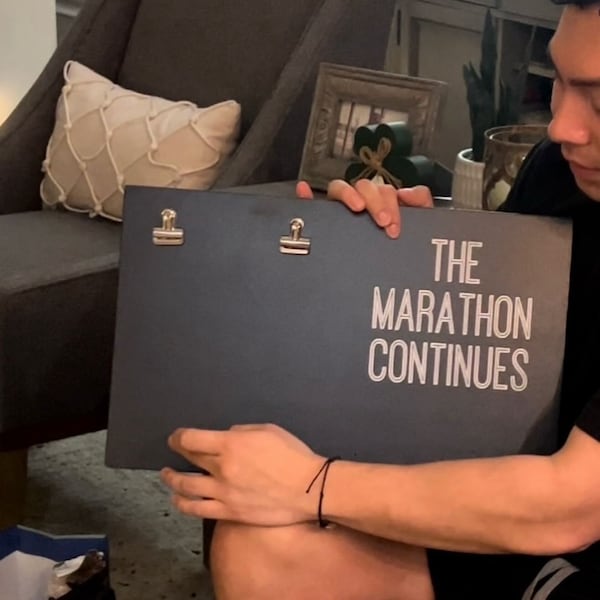 Customizable Single Bib Medal Holder Medal Display Rack - You Design It ...