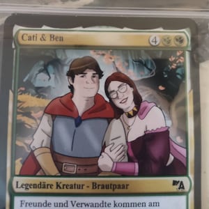 10x Custom MTG Card 2.5x3.5, Magic the Gathering Art, Gifts, Birthday ...