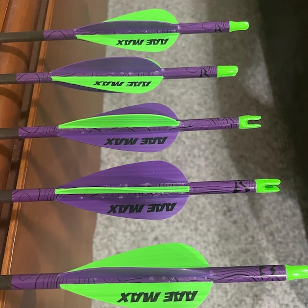 Archery Arrow Wraps-topo Map With Mountain-pack of 15 - Etsy