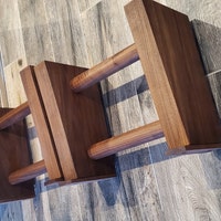 4X Angled Furniture Legs Mid Century Cabinet Legs Tapered Feet Bed ...